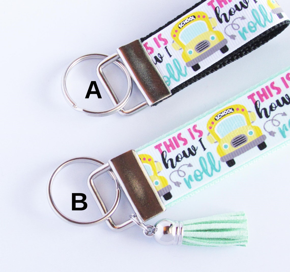 Bus Driver Key Fob School Bus Driver Keychain Bus Driver | Etsy