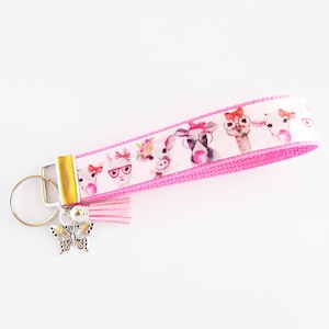Quirky Animal Key Fob - Lamb, Llama, Pig, Cow, Emu Key Fob - Animal ...