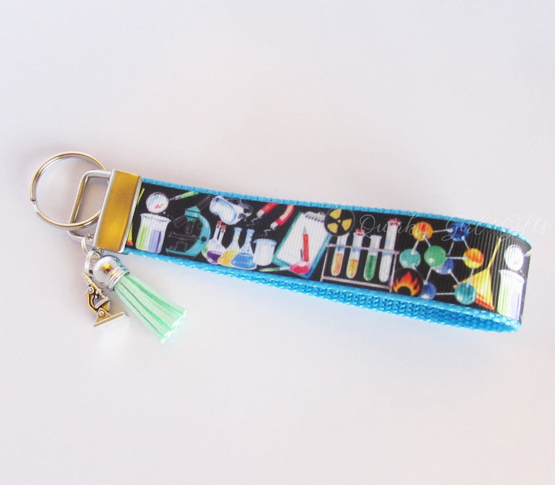 Science Key Fob - Science Key Chain - Chemistry Key Fob - Chemistry ...