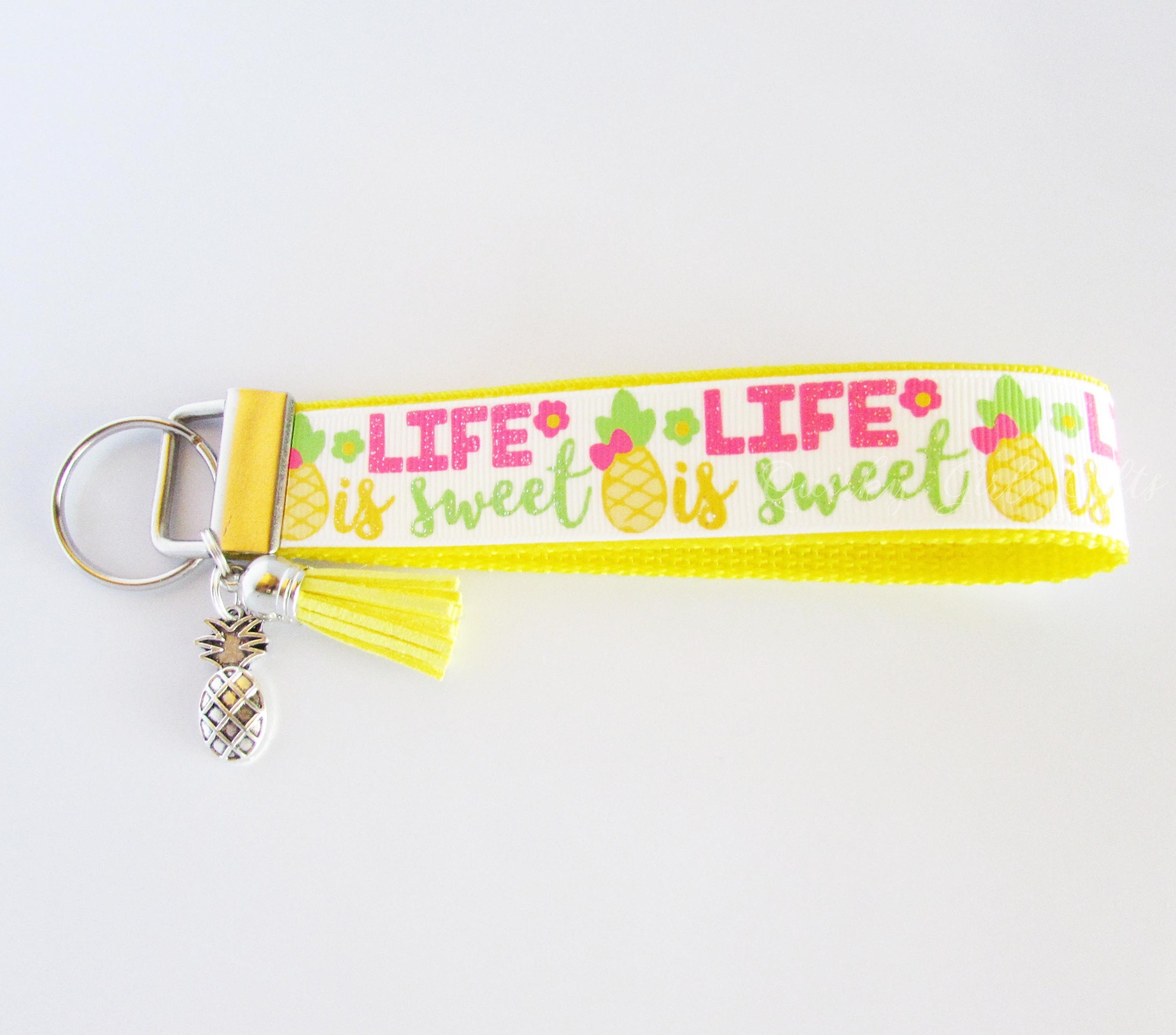 Pineapple Key Fob - Life is Sweet Pineapple Key Fob - Pineapple ...