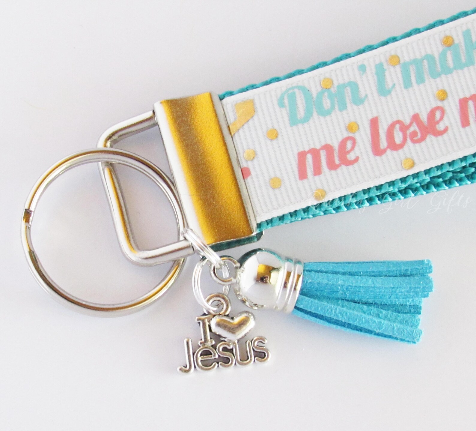 Jesus Key Fob Jesus Keychain Jesus Wristlet Religious - Etsy