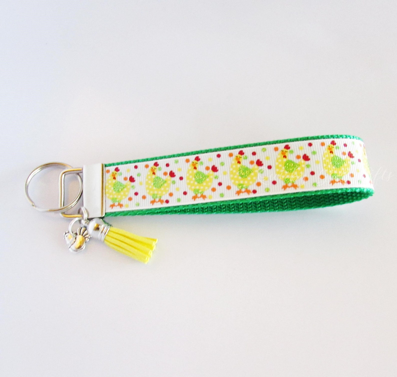 Rooster Key Fob Rooster Keychain Hen Key Fob Chicken Key | Etsy