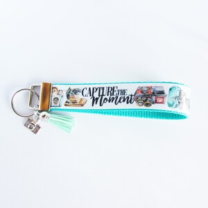 Camera Key Fob - Photography Key Fob - Photographer Gift - Capture the ...