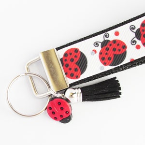 Ladybug Key Fob - Lady Bug Keychain - Bug Gifts for Her - Ladybug Gifts ...