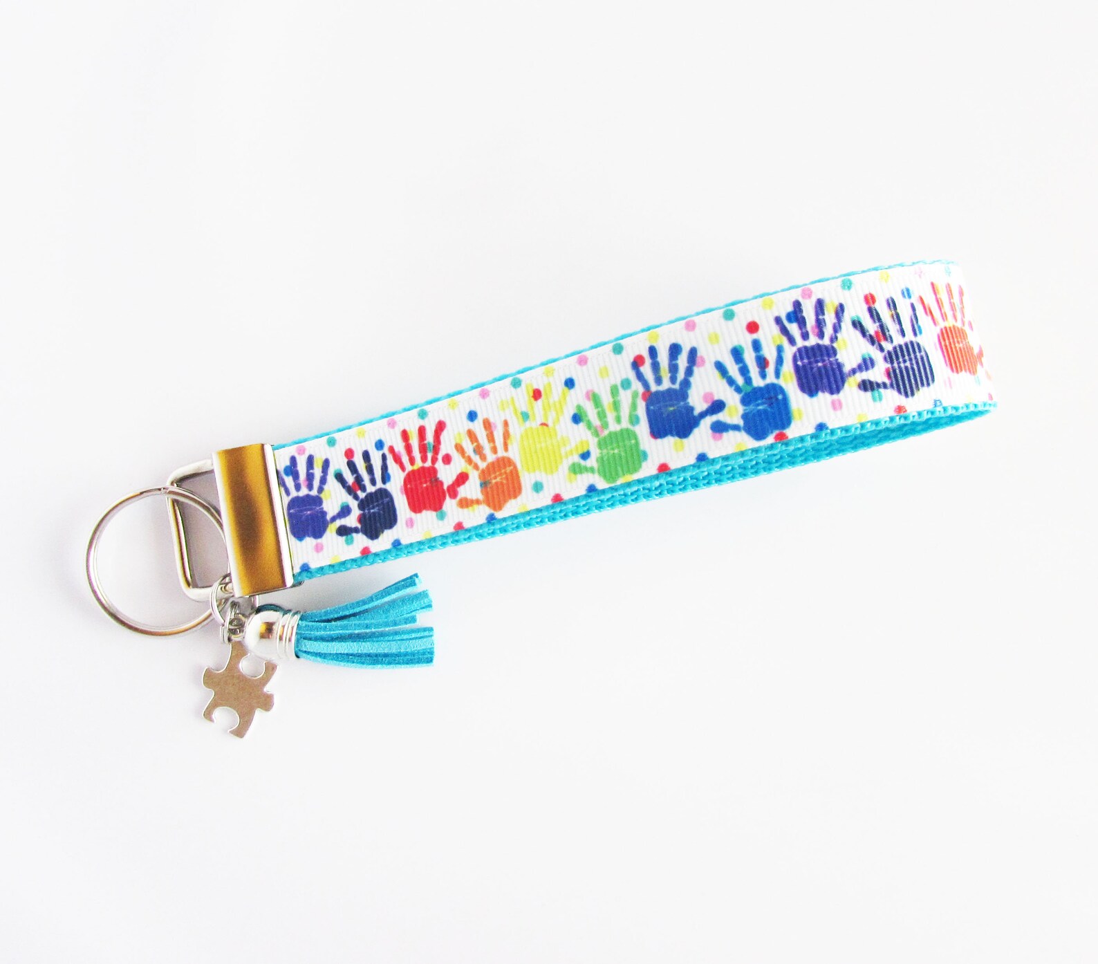 Autism Key Fob Autism Keychain Teacher Key Fob Artist - Etsy