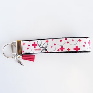 Nurse Key Fob - Nursing Key Chain - Gifts Under 10 for Her ...