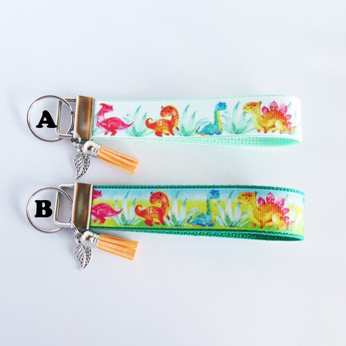 Dinosaur Key Fob Dinosaur Keychain Tyrannosaurus - Etsy