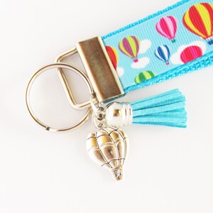 New Design! Hot Air Balloon Key Fob - Hot Air Balloon Keychain ...