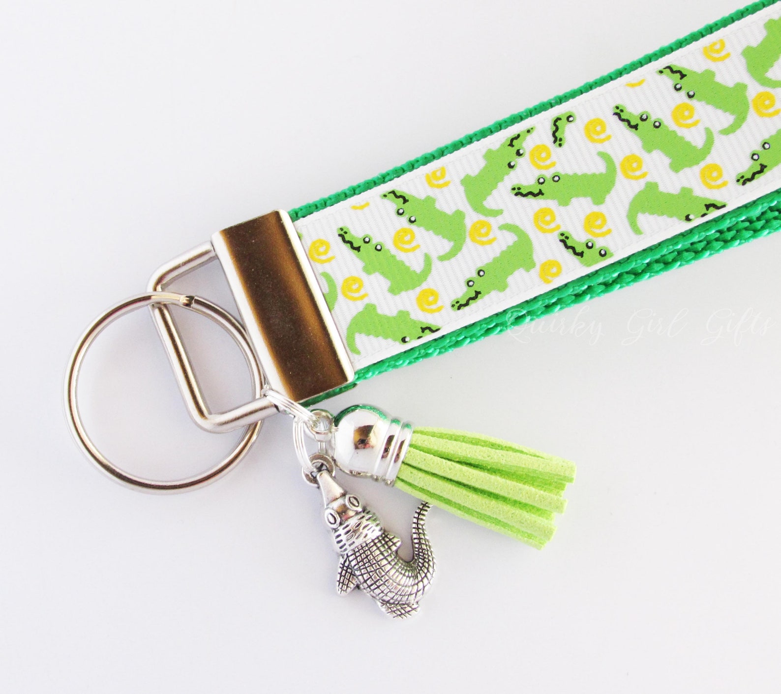 Alligator Key Fob Alligator Keychain Crocodile Key Fob - Etsy