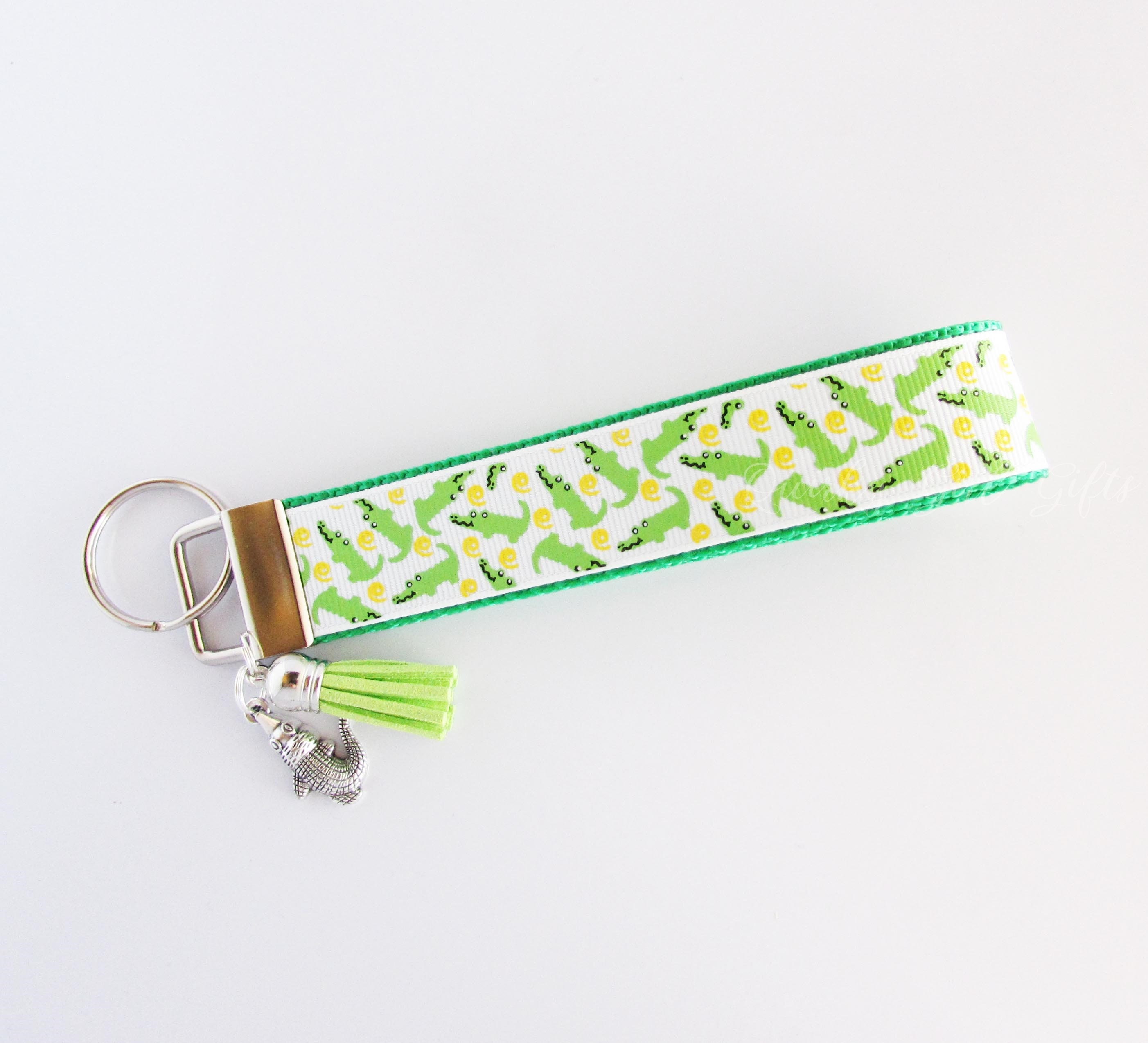 Alligator Key Fob Alligator Keychain Crocodile Key Fob | Etsy