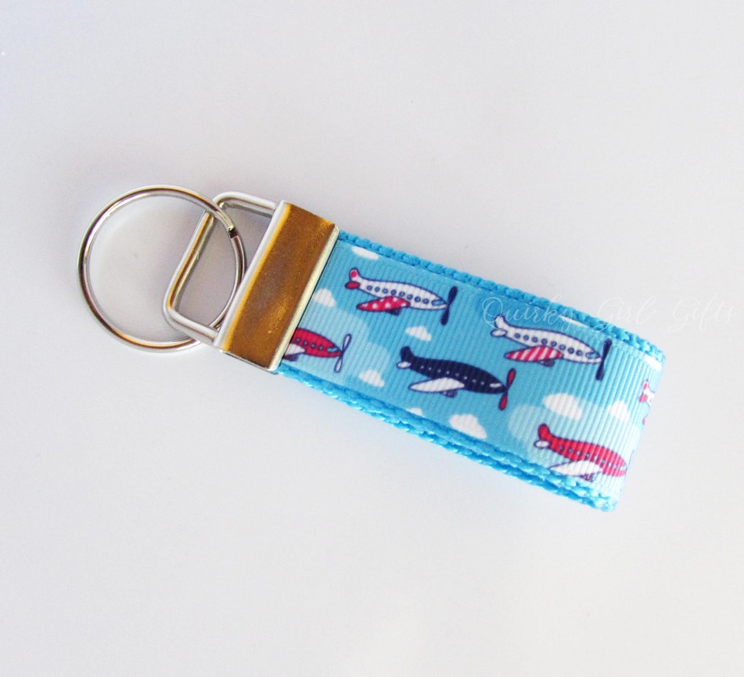 Airplane Key Fob - Airplane Keychain - Pilot Keychain - Pilot Gift ...