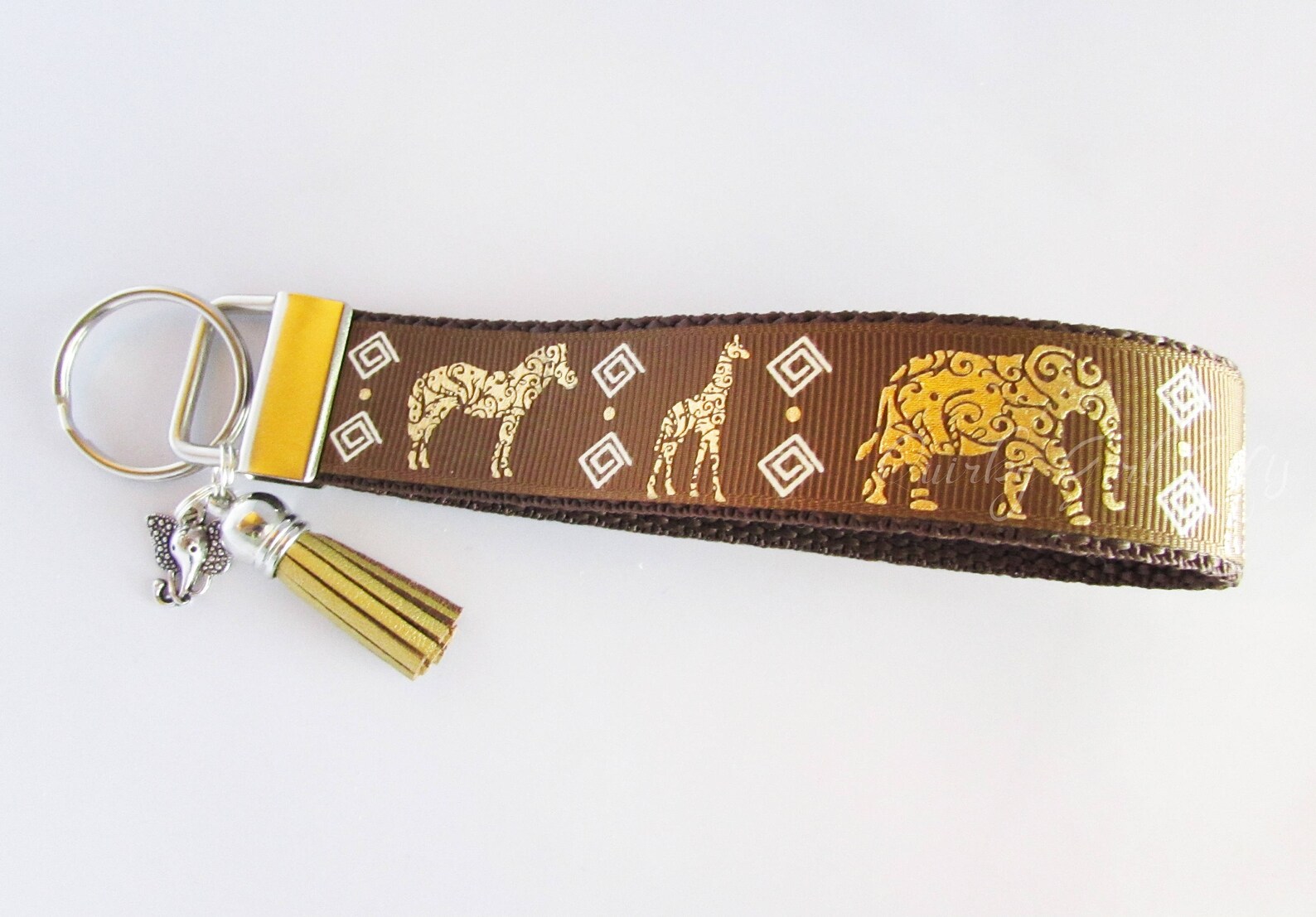 Safari Animal Key Fob african Animal Key Fob Safari | Etsy