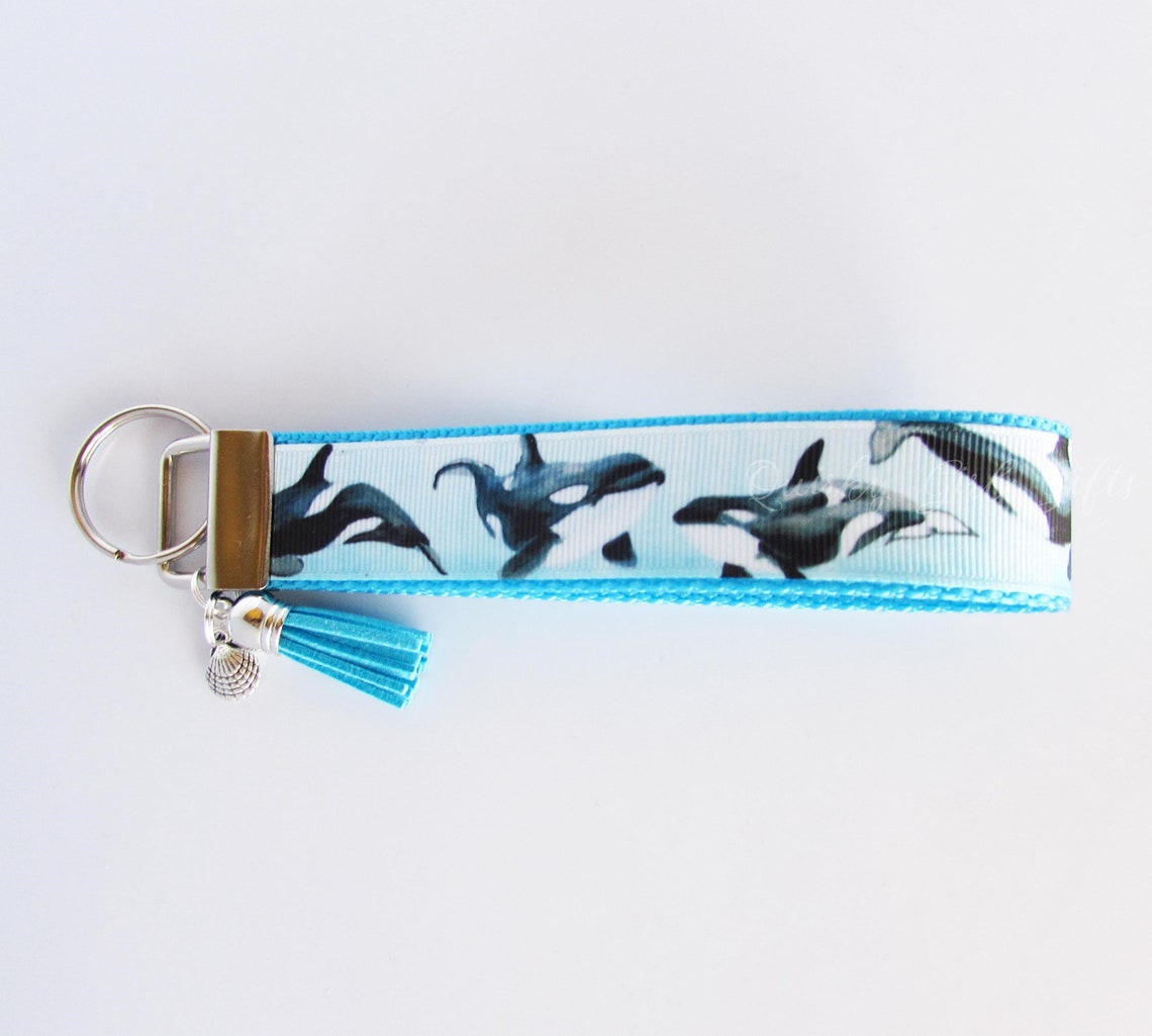 Orca Key Fob Killer Whale Key Fob Orca Keychain Orca | Etsy