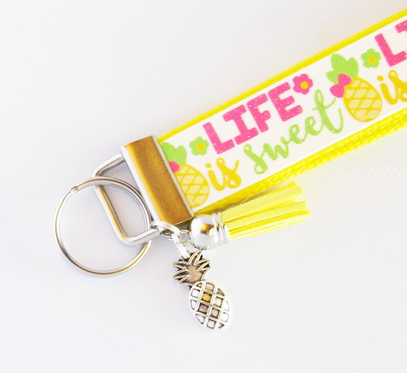 Pineapple Key Fob - Life is Sweet Pineapple Key Fob - Pineapple ...