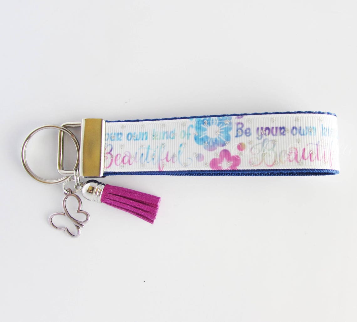Be Your Own Kind of Beautiful Key Fob Inspirational Key Fob | Etsy
