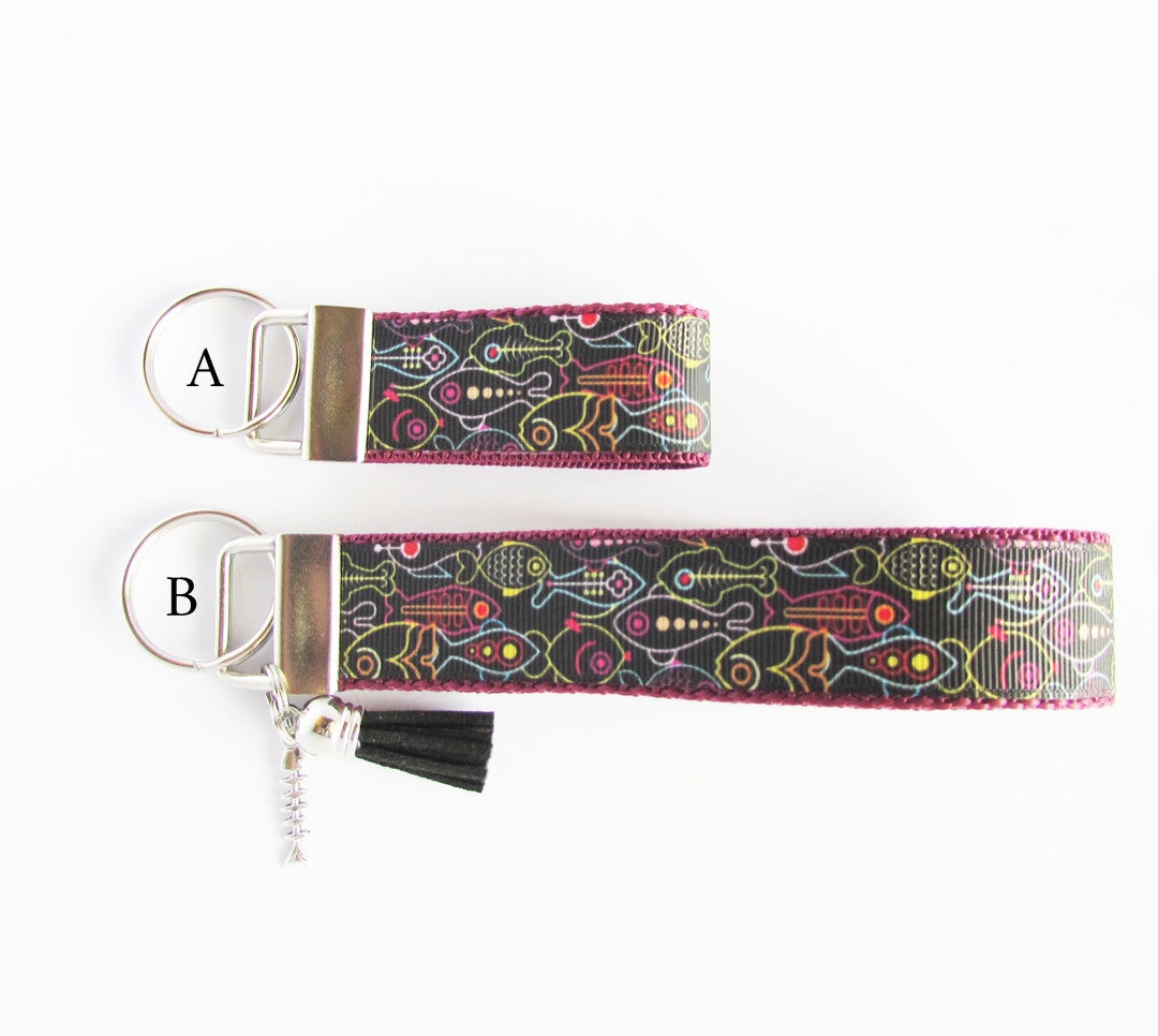 Fish Key Fob - Fish Keychain - Fisherman Gift - Fishing Gifts for Him ...