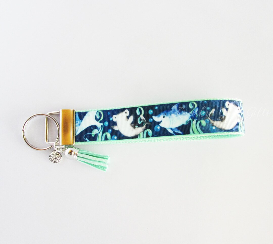 Shark Key Fob - Stingray Key Fob - Sea Creature Key Fob - Shark ...