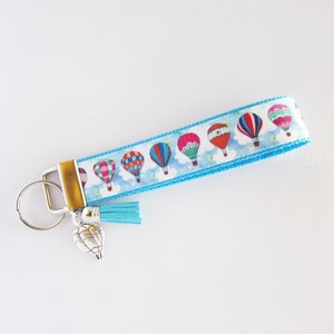 Hot Air Balloon Key Fob Hot Air Balloon Keychain Balloon | Etsy