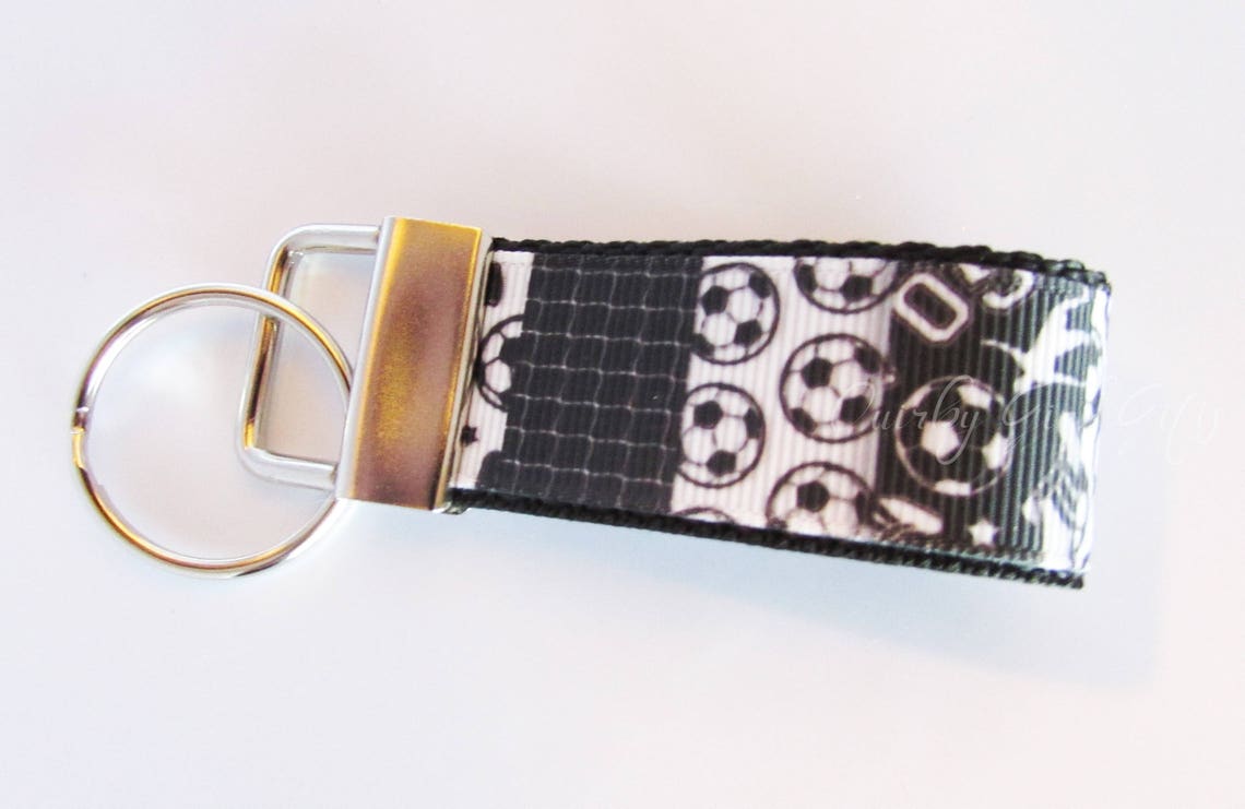 Sports Key Fob Baseball Key Fob Soccer Key Fob Football | Etsy