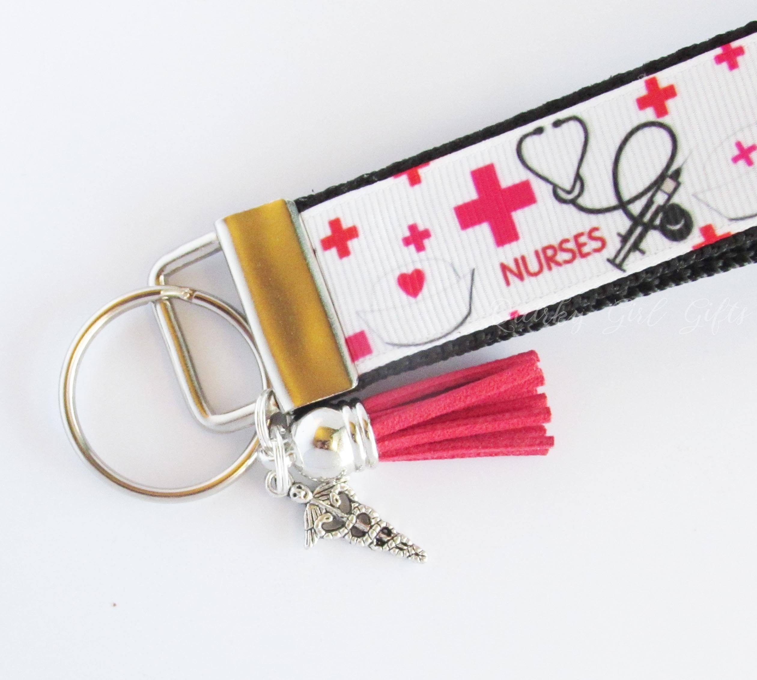 Nurse Key Fob - Nursing Key Chain - Gifts Under 10 for Her ...