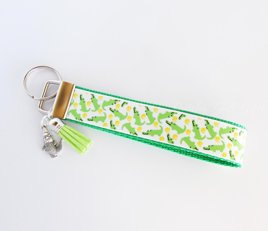 Alligator Key Fob - Alligator Keychain - Crocodile Key Fob - Gator ...