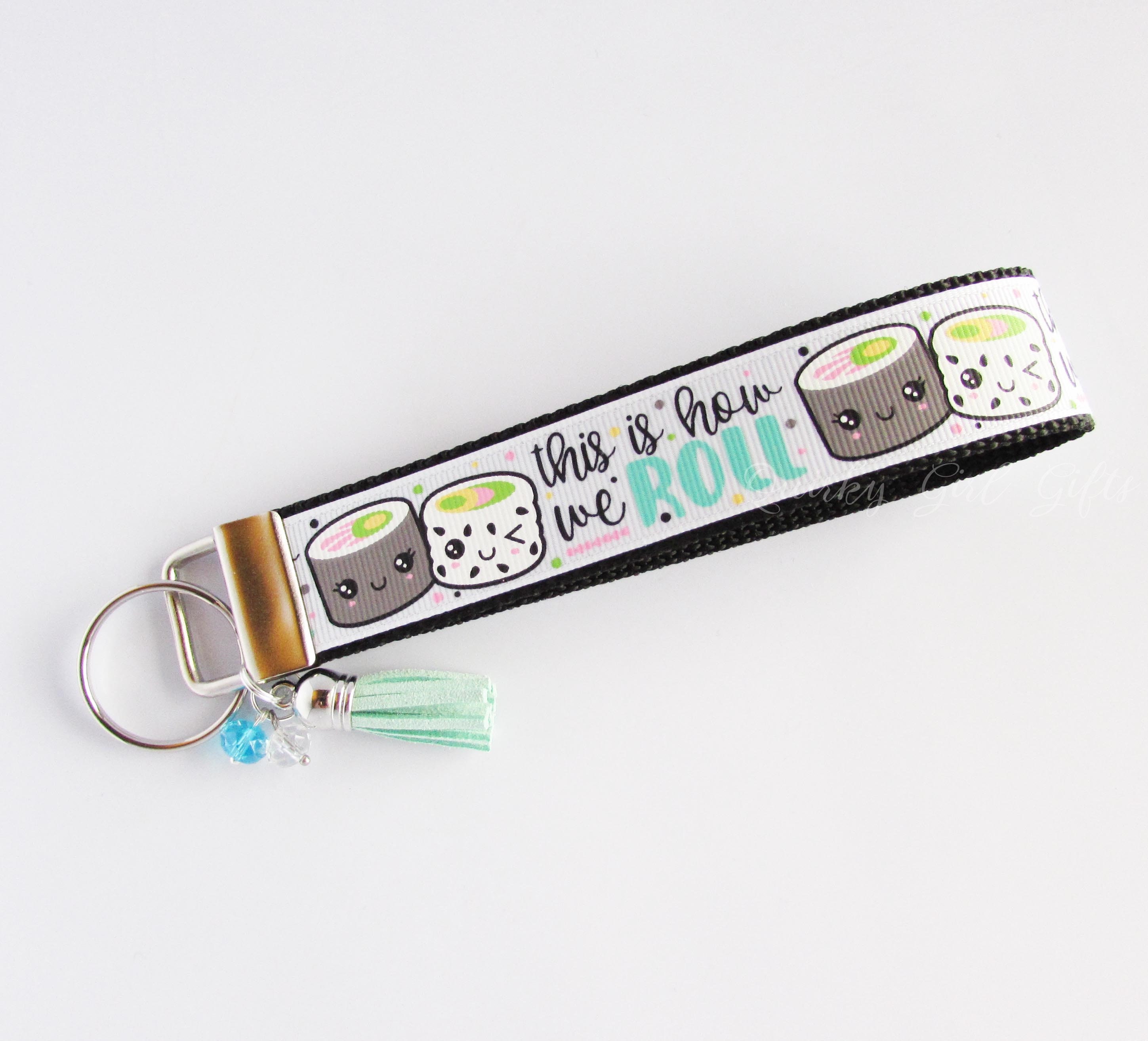 Sushi Key Fob Sushi Keychain Sushi Roll This Is How I | Etsy