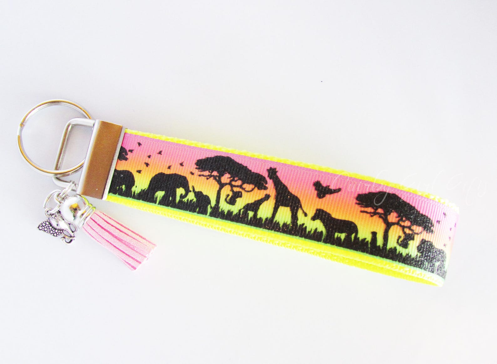 Safari Key Fob - African Animal Key Fob - African Safari Key Fob ...