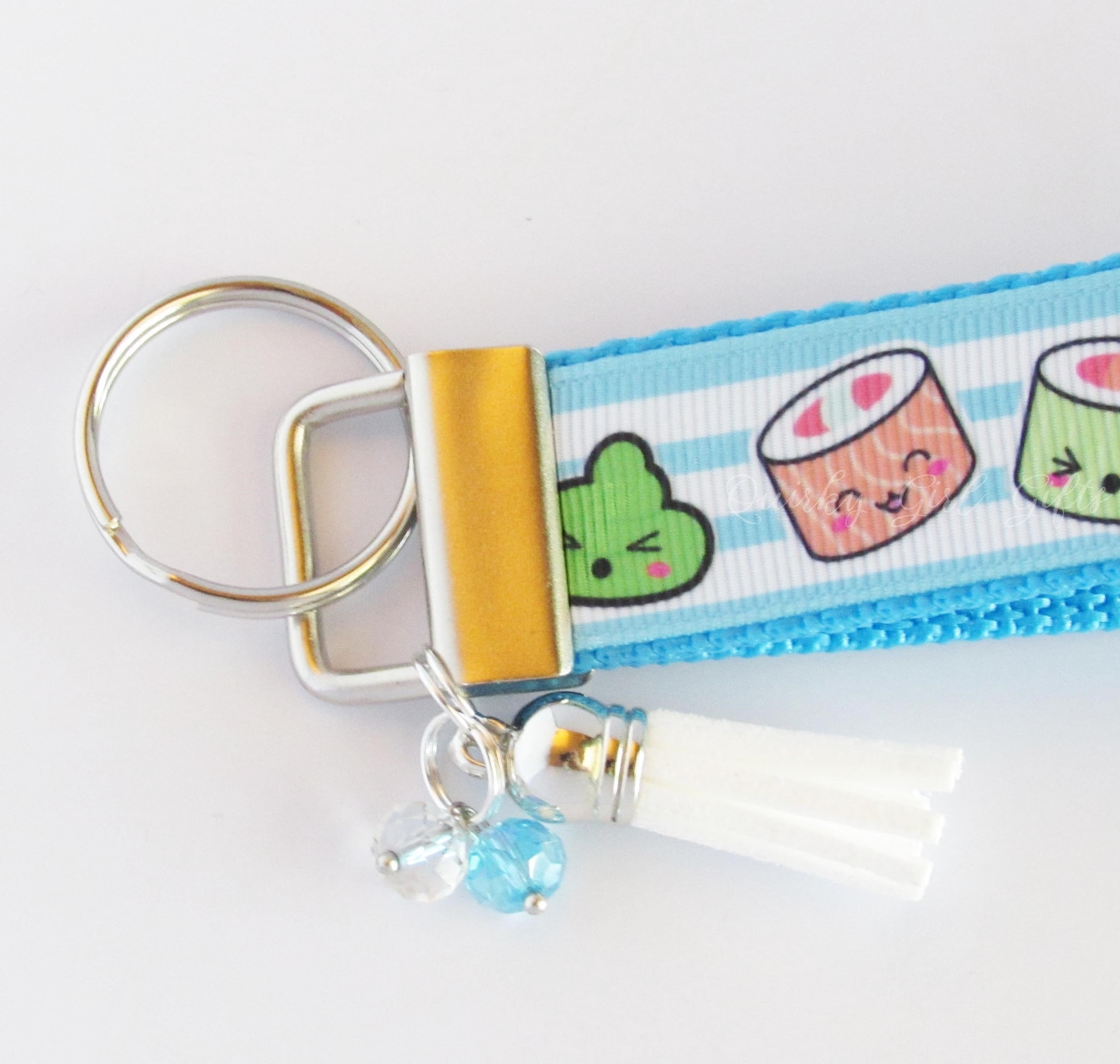 Sushi Key Fob Sushi Keychain Food Key Fob Sushi Lover | Etsy