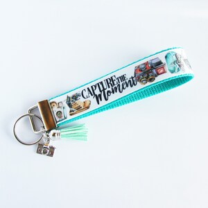 Camera Key Fob - Photography Key Fob - Photographer Gift - Capture the ...