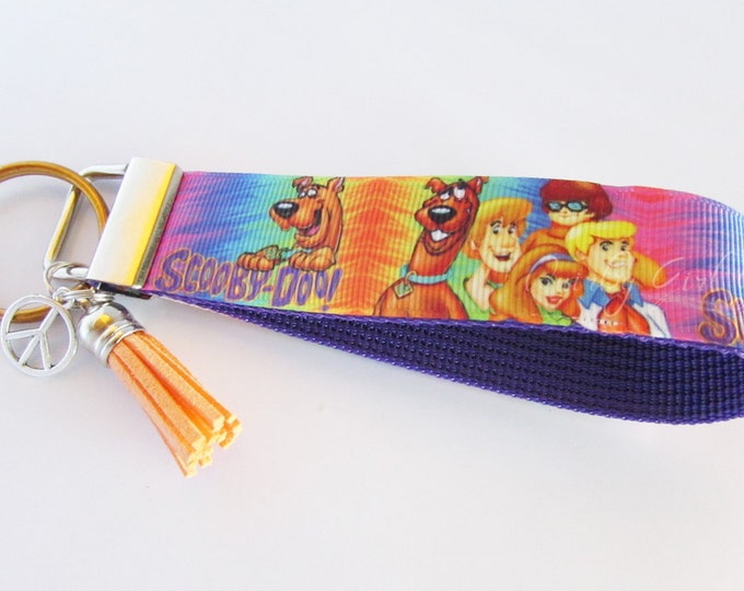 Scooby Doo Key Fob - Shaggy Fred Velma Daphne Key Fob - Scooby Doo Key ...