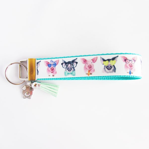 Pig Key Chains - Etsy