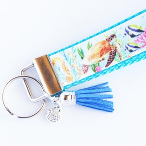 Sea Life Key Fob Under 10 - Fish Key Fob - Sea Turtle Key Fob - Fish ...