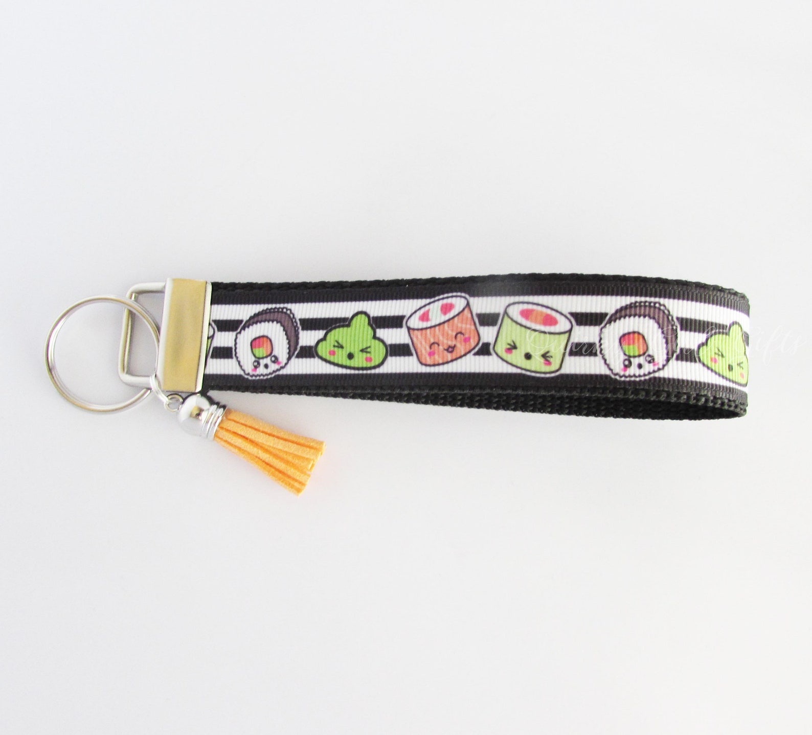 Sushi Key Fob Key Fob Under 10 Kawaii Sushi Key Fob - Etsy