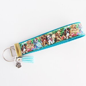 Dog Key Fob Wristlet Dog Keychain Pet Key Fob Beagle Key - Etsy