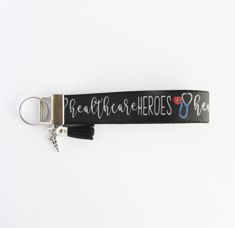 Healthcare Key Fob Healthcare Hero Keychain Nurse Keychain - Etsy
