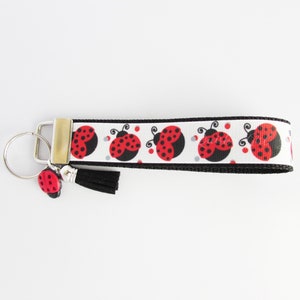 Ladybug Key Fob - Lady Bug Keychain - Bug Gifts for Her - Ladybug Gifts ...