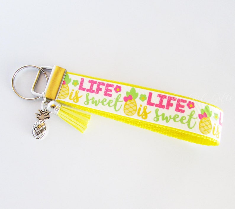Pineapple Key Fob - Life is Sweet Pineapple Key Fob - Pineapple ...