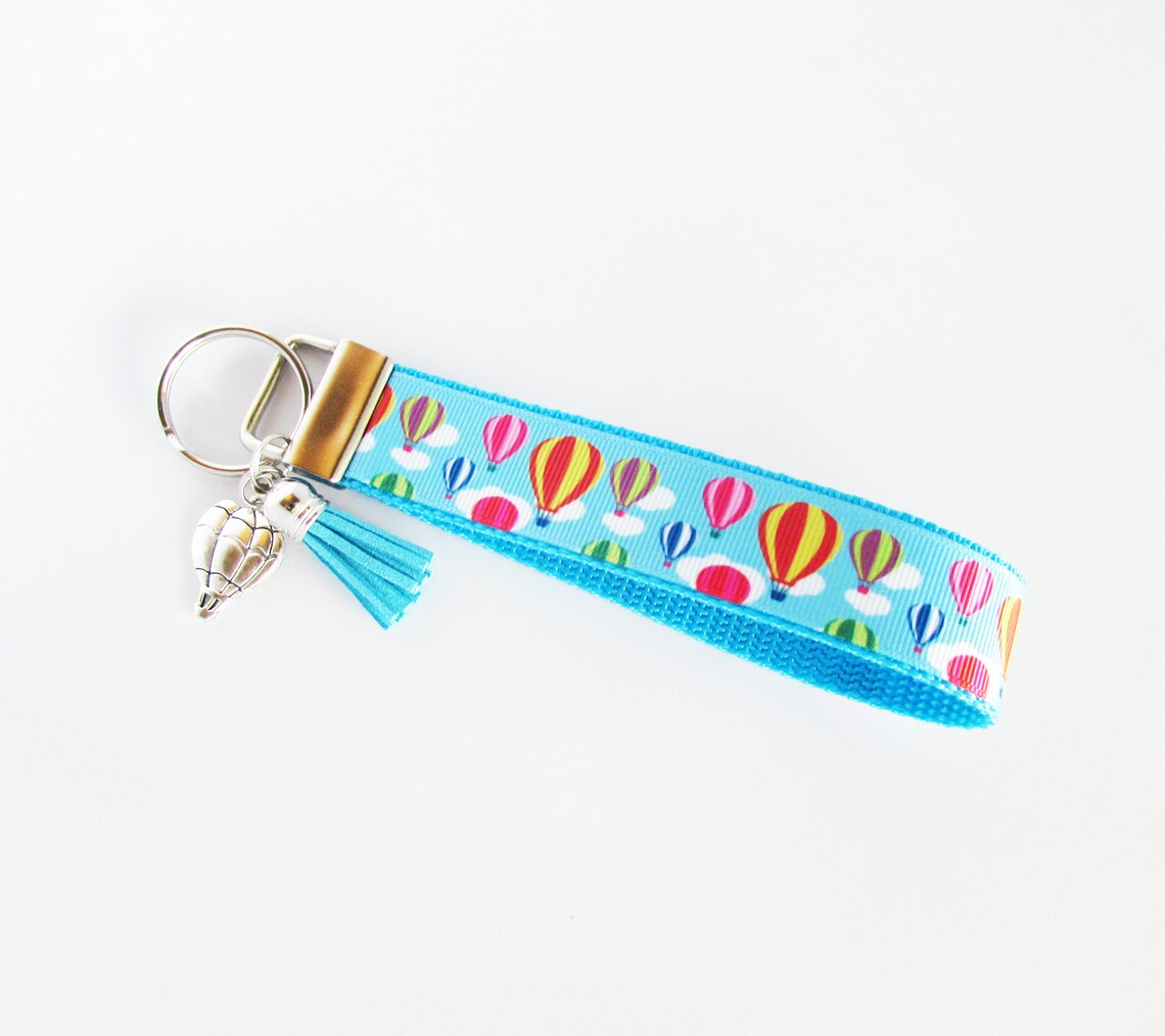 New Design Hot Air Balloon Key Fob Hot Air Balloon Keychain - Etsy