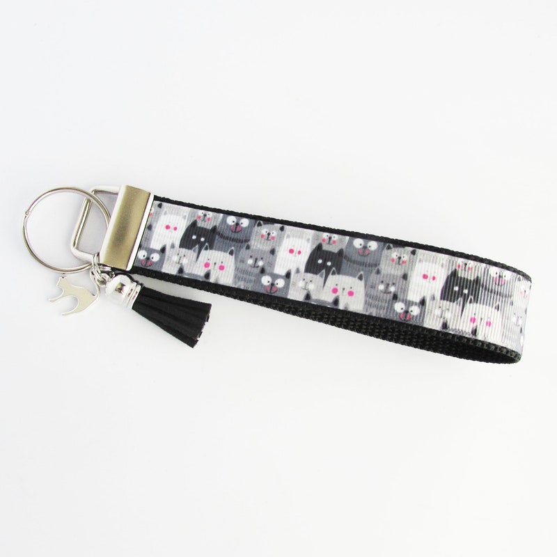 Cat Key Chain - Etsy