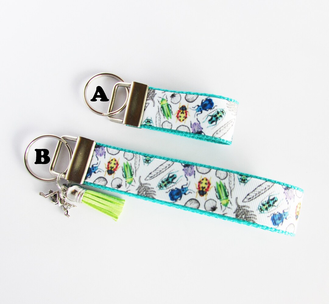 Pick One Insect Key Fob - Insect Keychain - Bug Key Fob - Ladybug ...