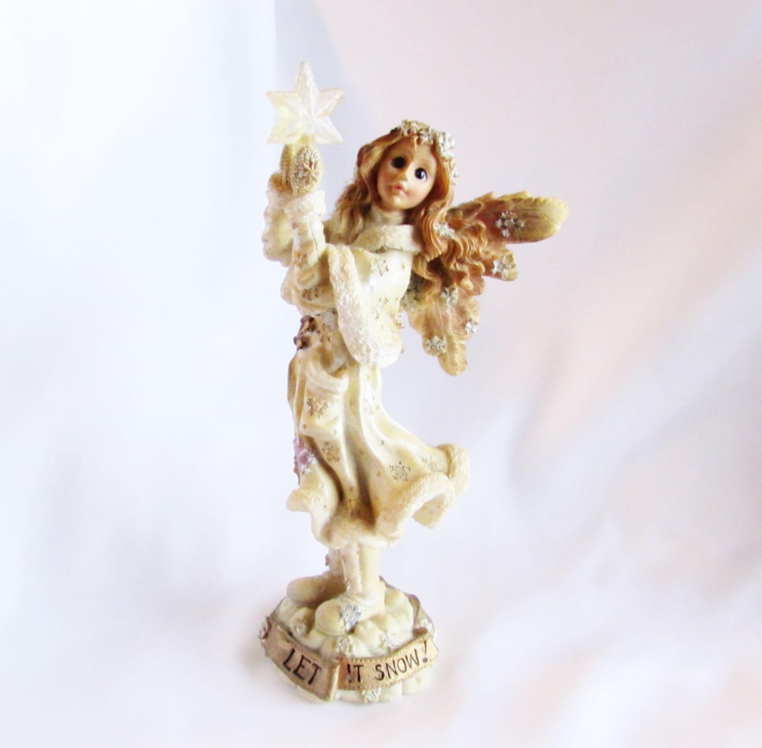 Vintage Boyds Krystal Isinglass Snow Angel - Boyds Bears & Friends ...