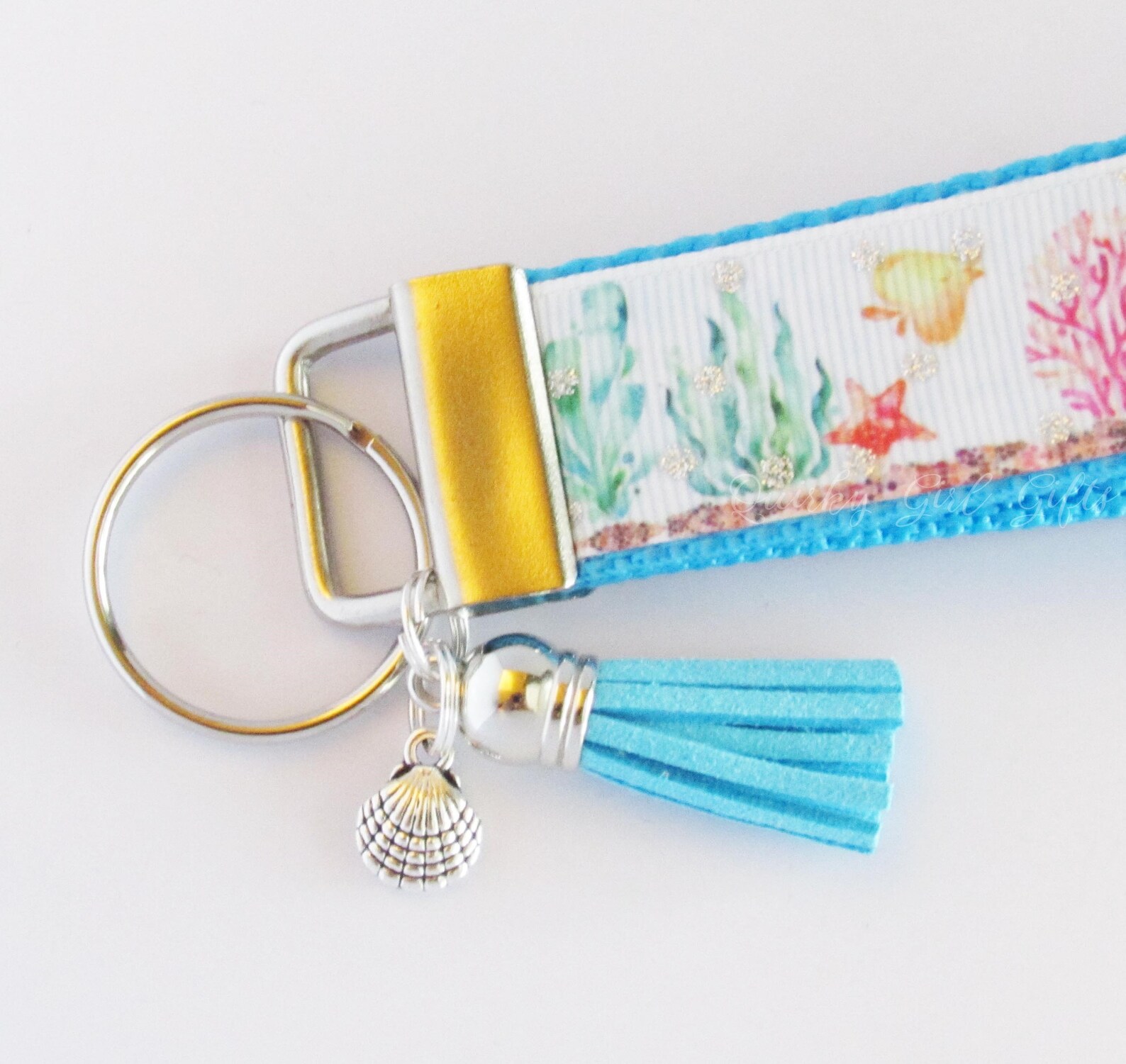 Sea Life Key Fob Fish Key Fob Starfish Key Fob Ocean - Etsy