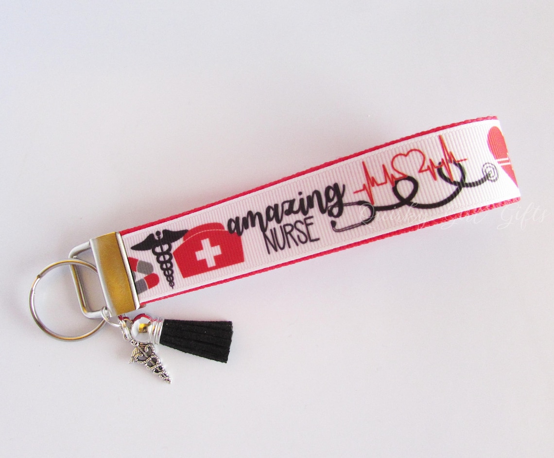 Nurse Key Fob Nursing Key Chain Amazing Nurse Key Fob | Etsy