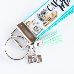 Camera Key Fob - Photography Key Fob - Photographer Gift - Capture the ...