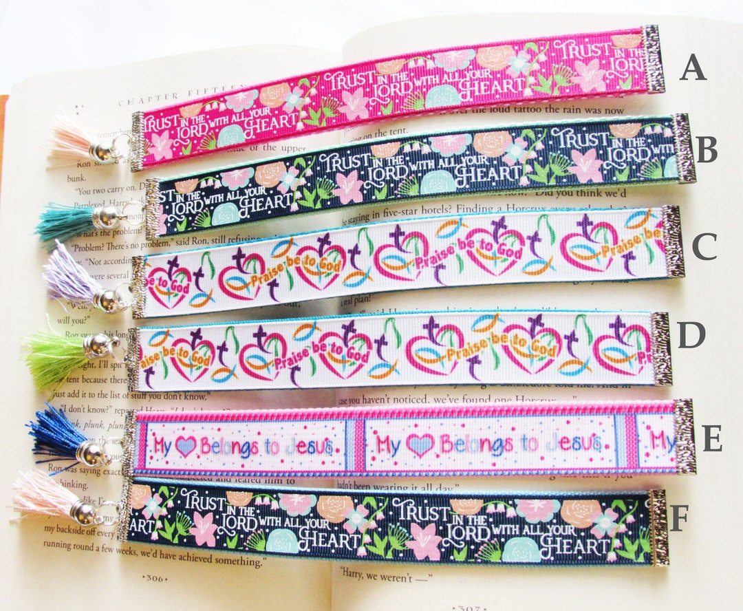 Religious Bookmark - Praise Be to God Bookmark - Trust in the Lord - My ...