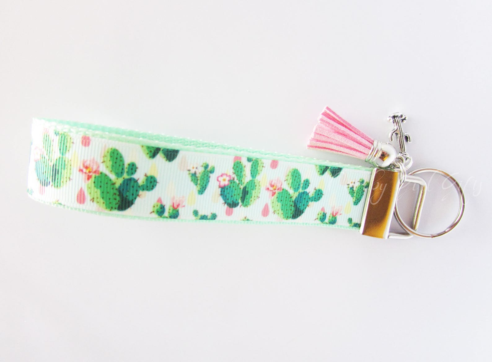 Cactus Key Fob Cactus Keychain Succulent Key Fob Cactus - Etsy