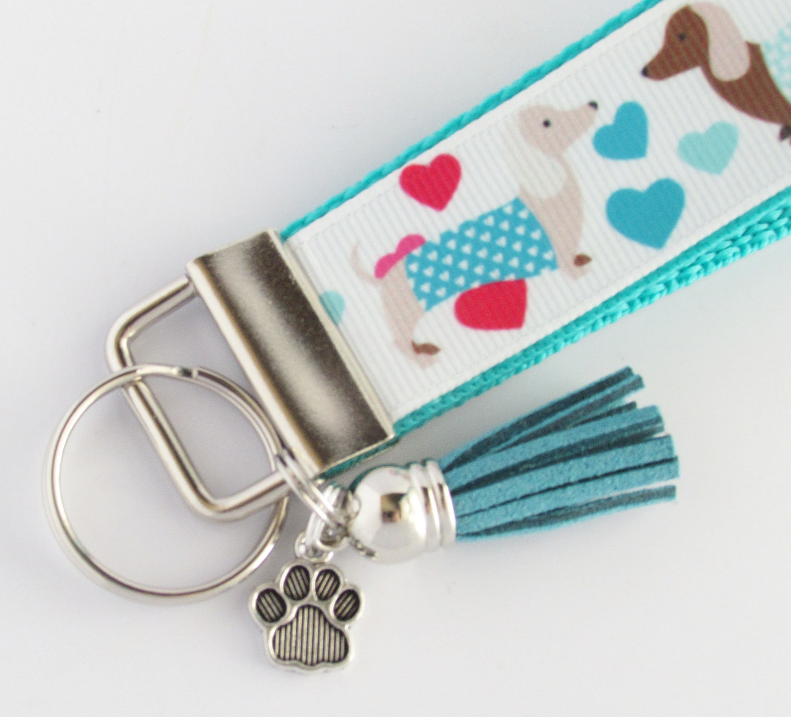 Dachshund Key Fob Dog Keychain Dachshund Keychain Dog in - Etsy