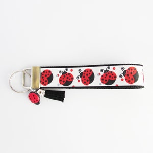 Ladybug Key Fob - Lady Bug Keychain - Bug Gifts for Her - Ladybug Gifts ...
