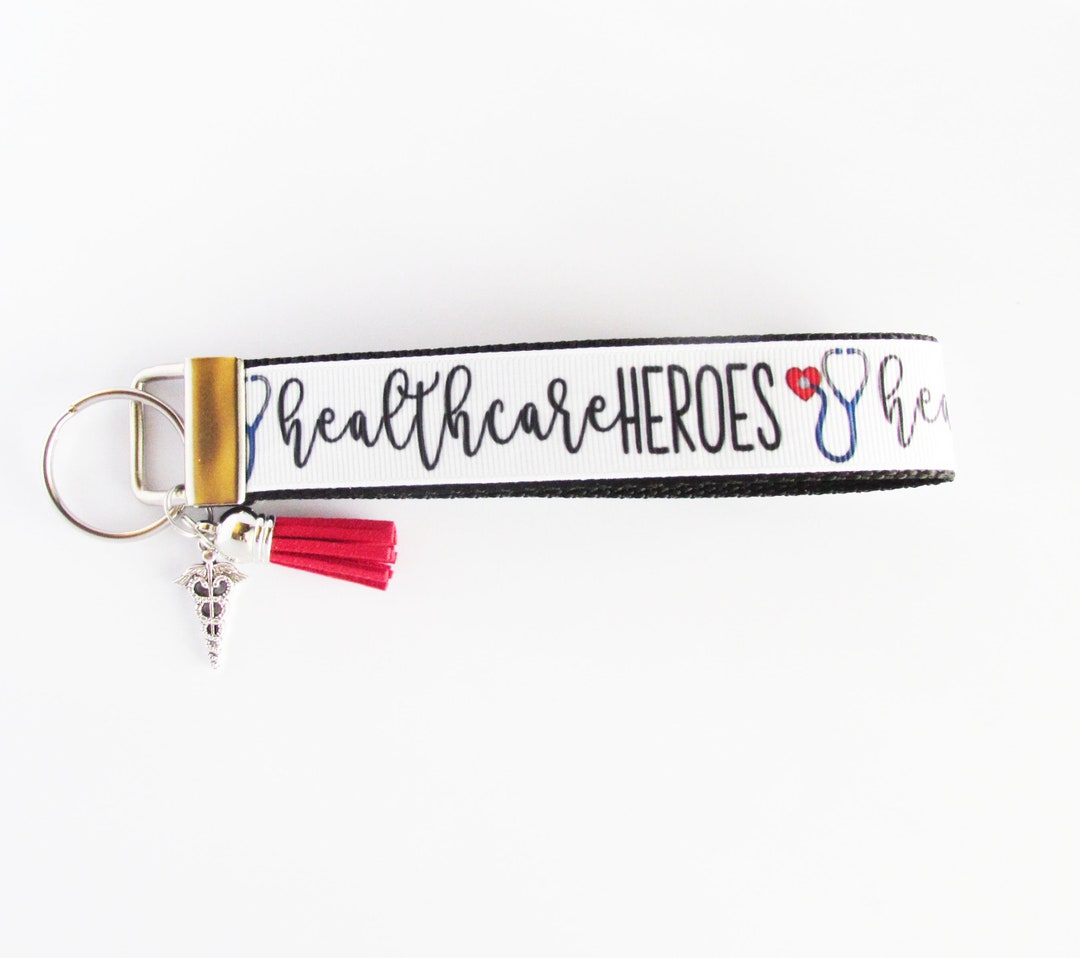 Healthcare Key Fob - Healthcare Hero Keychain - Healthcare Gift - Nurse ...
