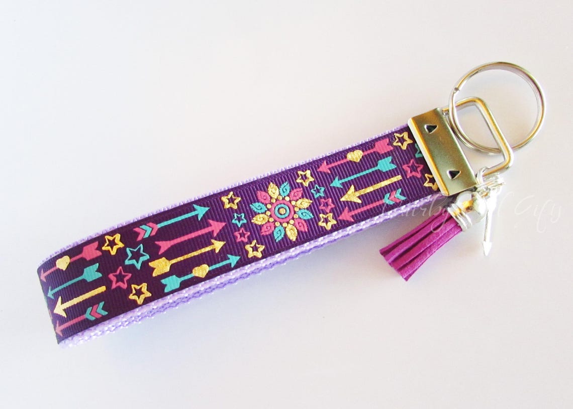 Mandala Key Fob Arrow Key Fob Star Key Fob Mandala - Etsy